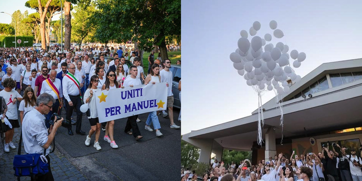 La fiaccolata per Manuel Proietti: le parole della mamma | RDD