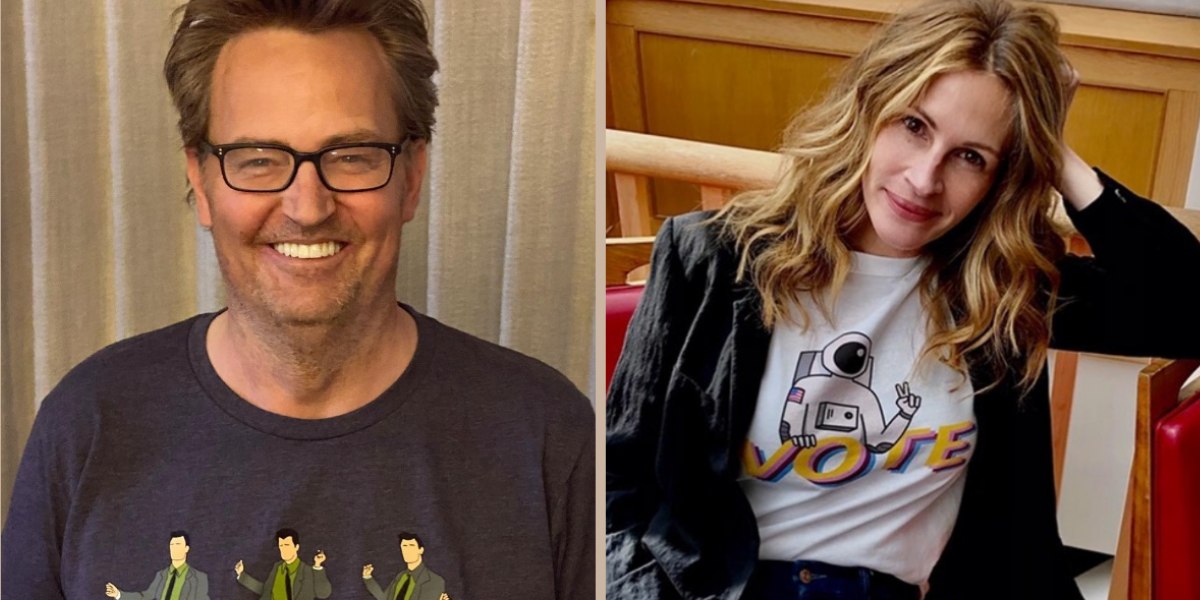 La storia d'amore tra Matthew Perry e Julia Roberts e le altre nate da ...