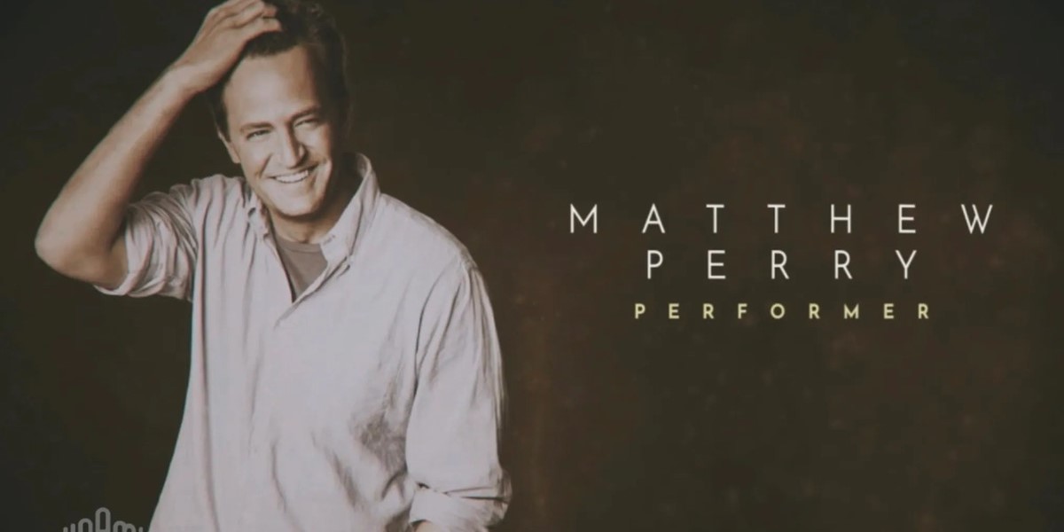 L’emozionante omaggio a Matthew Perry agli Emmy 2023 | RDD
