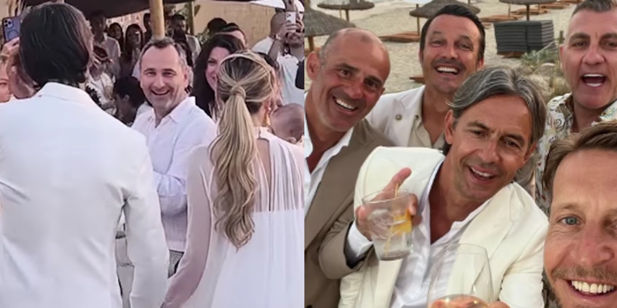 Filippo Inzaghi ha sposato Angela Robusti a Formentera | RDD