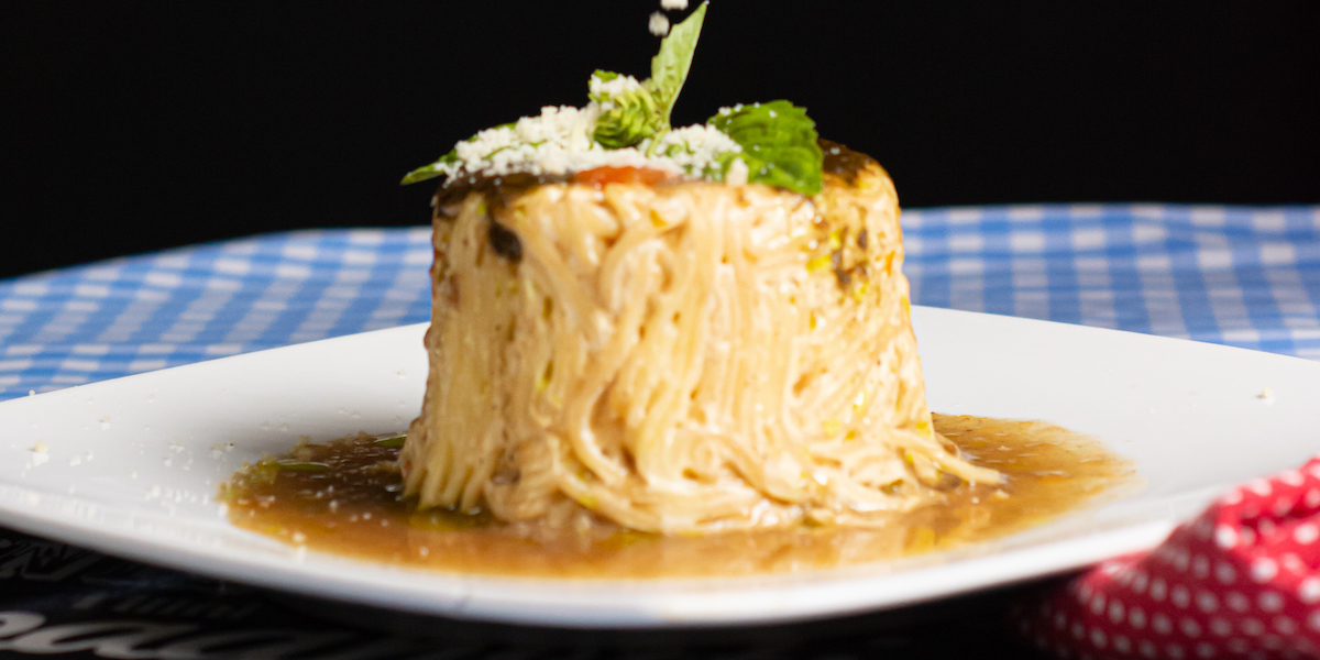 Ricetta timballo di spaghetti di soia | RDD
