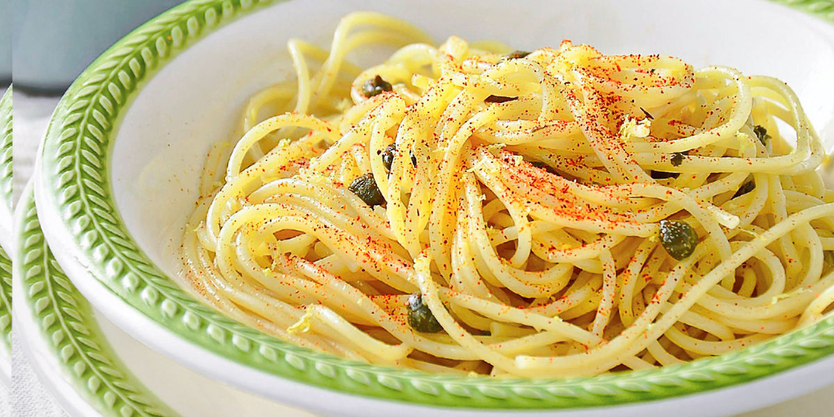 Ricetta pasta ai capperi | Roba da Donne