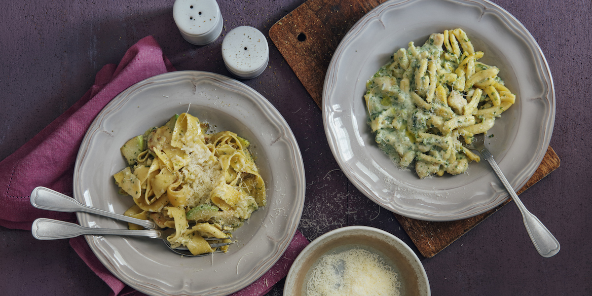 Ricetta pasta robiola e zucchine | RDD