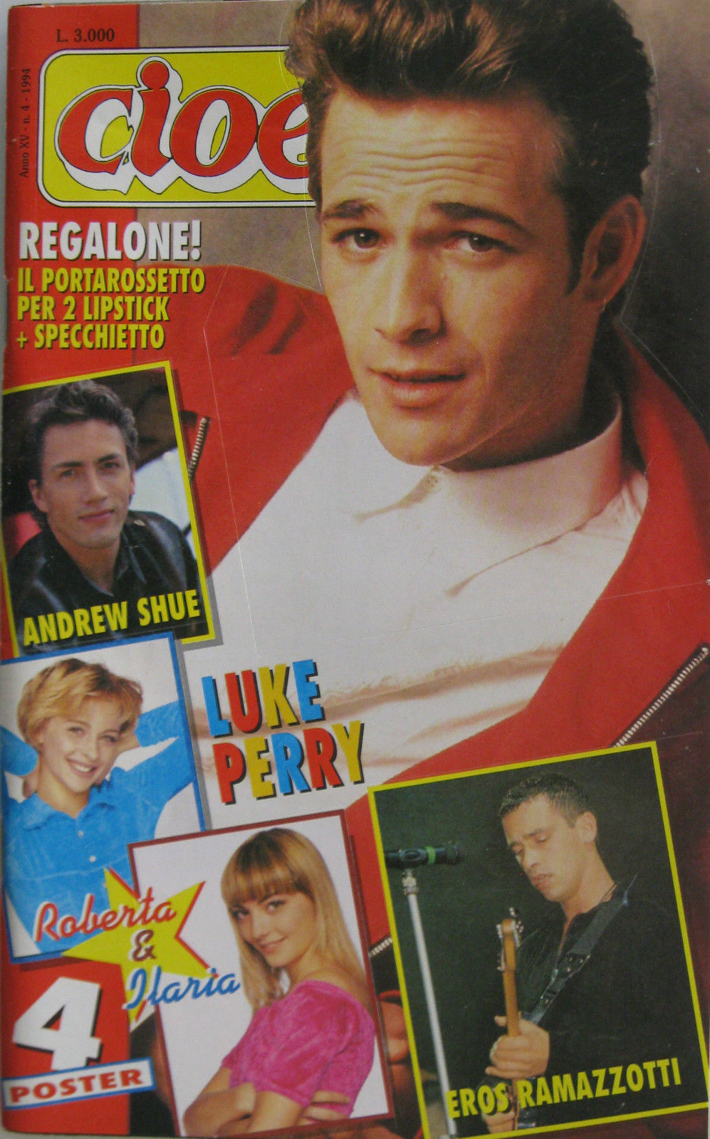 Le migliori copertine di Cioè degli anni Novanta e Ottanta