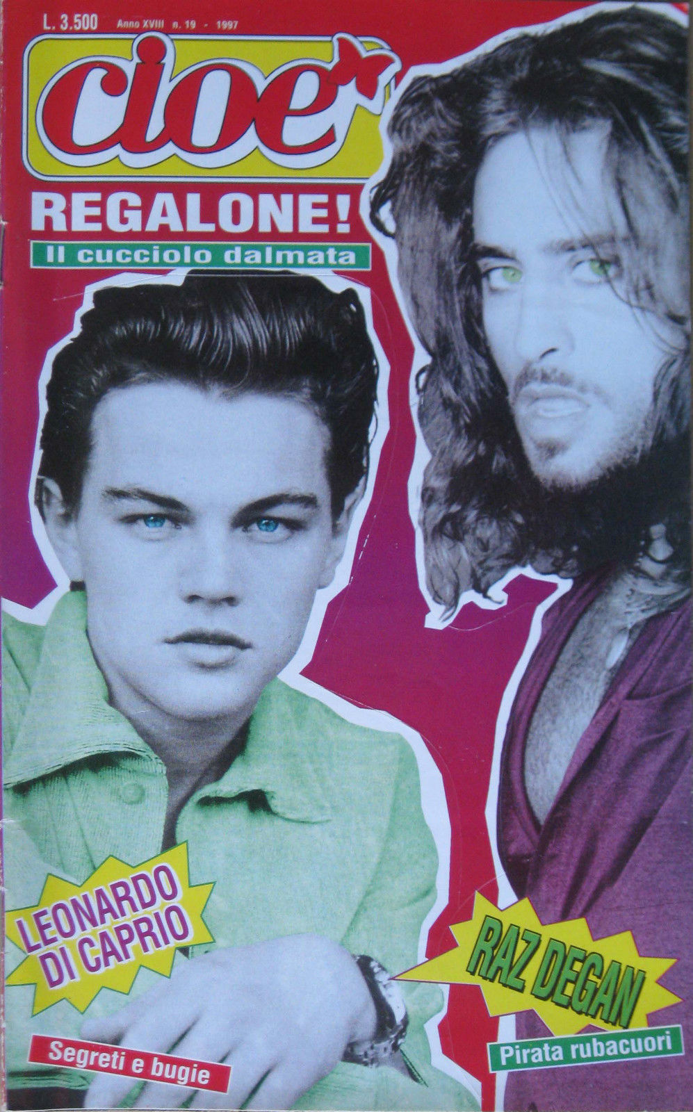 Le migliori copertine di Cioè degli anni Novanta e Ottanta