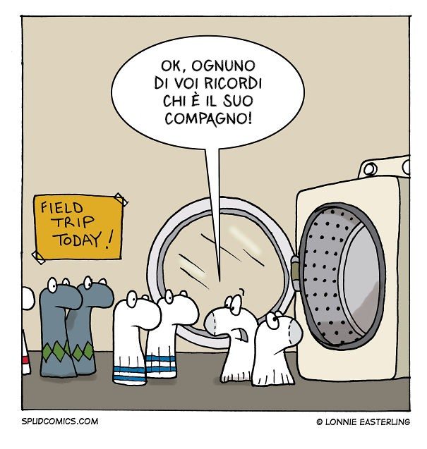 Lonnie Easterling e le sue vignette più comiche (attenti al calzino)