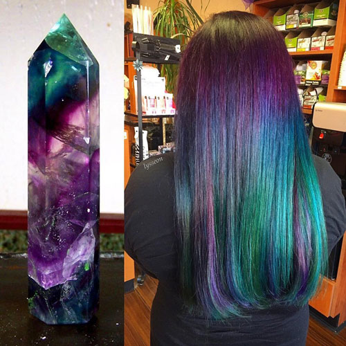 Crystal Hair trend: 11 colori per capelli ispirati ai cristalli - Roba ...